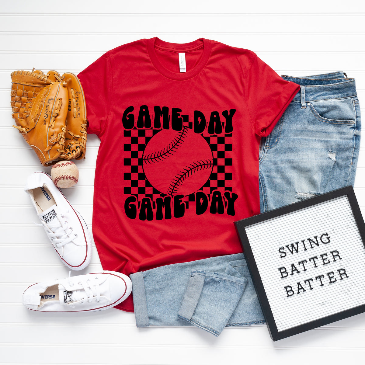 Game Day Baseball - Screen Print Transfer – Krafty Korner Supplies