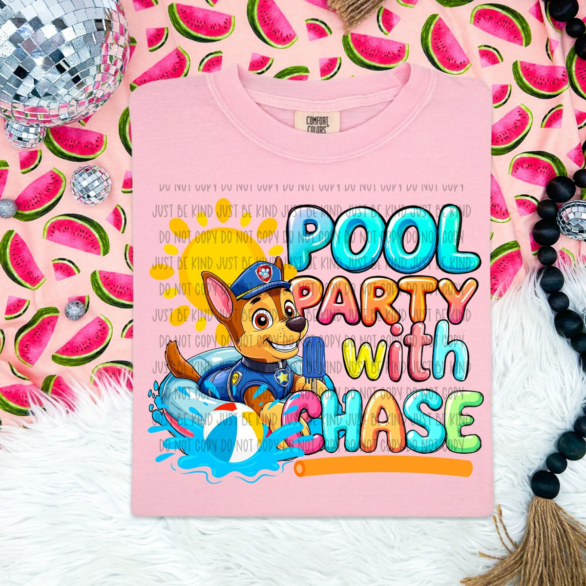 Pool Party 6 - DTF Transfer – Krafty Korner Supplies