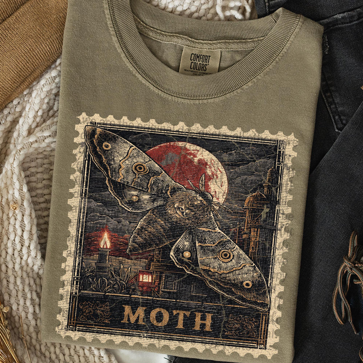 Moth - DTF Transfer – Krafty Korner Supplies