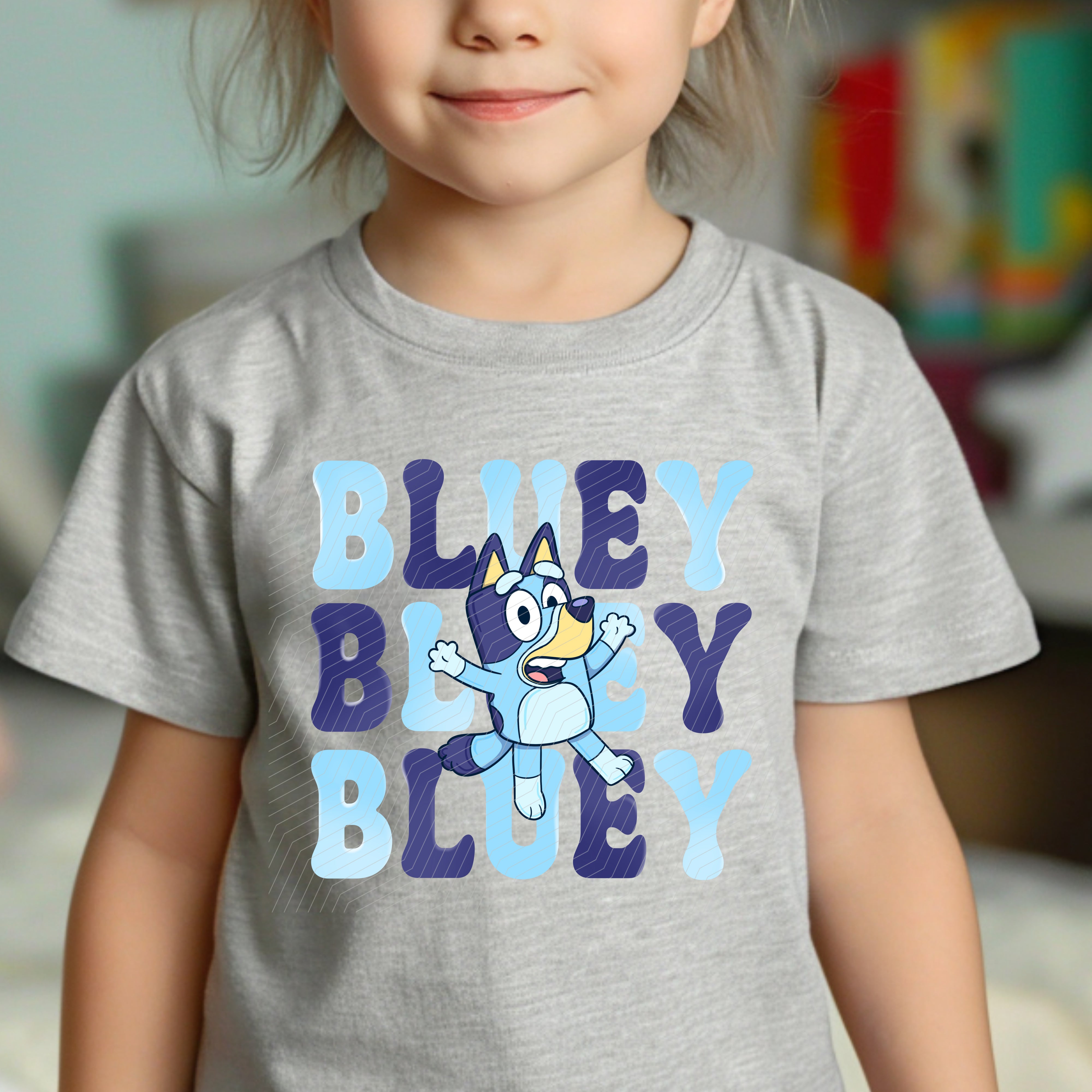 Bluey Stacked - DTF Transfer – Krafty Korner Supplies