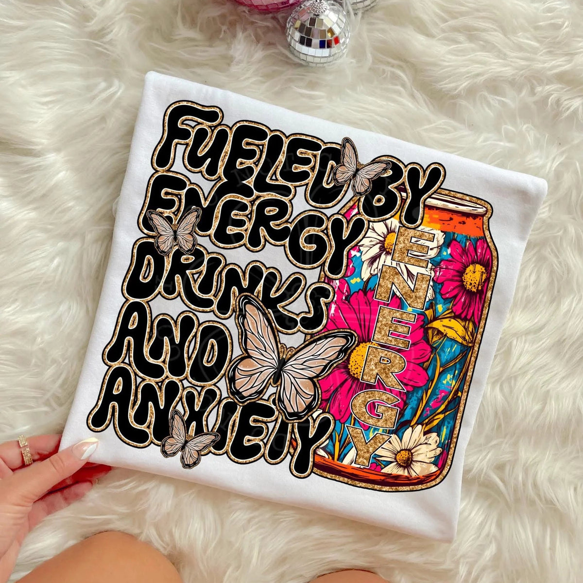 ENERGY DRINKS & ANXIETY - DTF Transfer – Krafty Korner Supplies