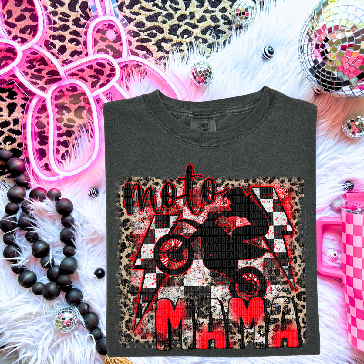 Moto Mama Red - DTF Transfer – Krafty Korner Supplies