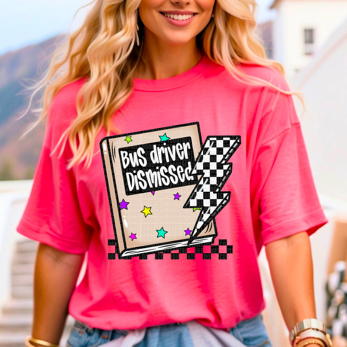 Bus Driver Book - DTF Transfer – Krafty Korner Supplies