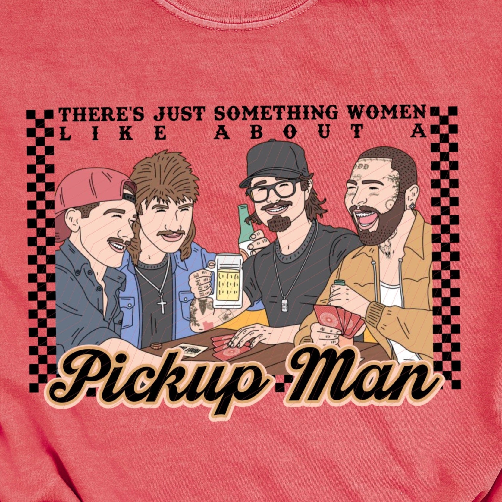 Pickup Man - DTF Transfer – Krafty Korner Supplies