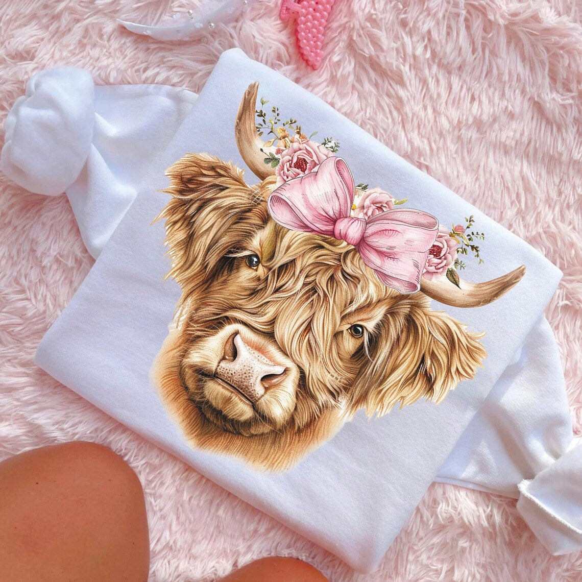 Highland Cow - DTF Transfer – Krafty Korner Supplies