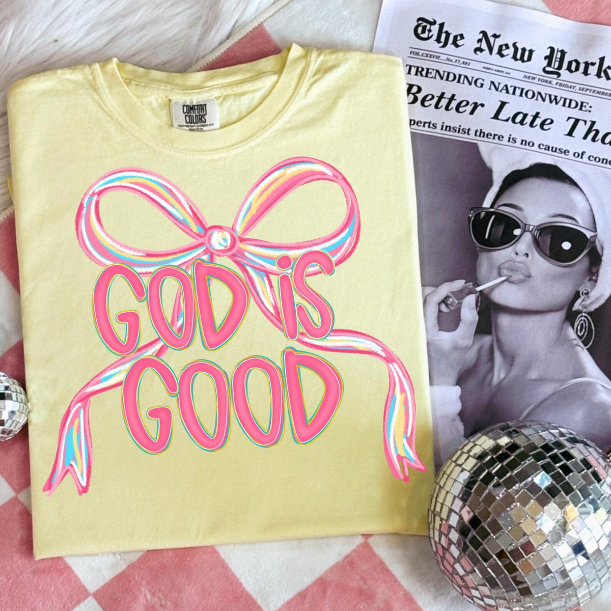 God is Good - DTF Transfer – Krafty Korner Supplies