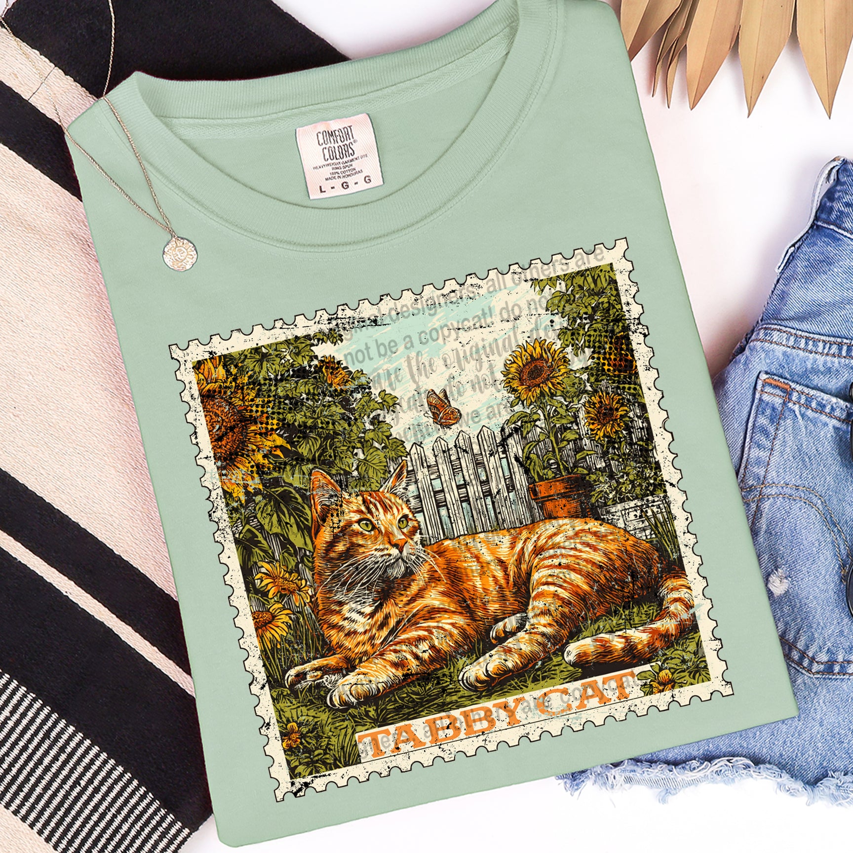 Orange Tabby - DTF Transfer – Krafty Korner Supplies