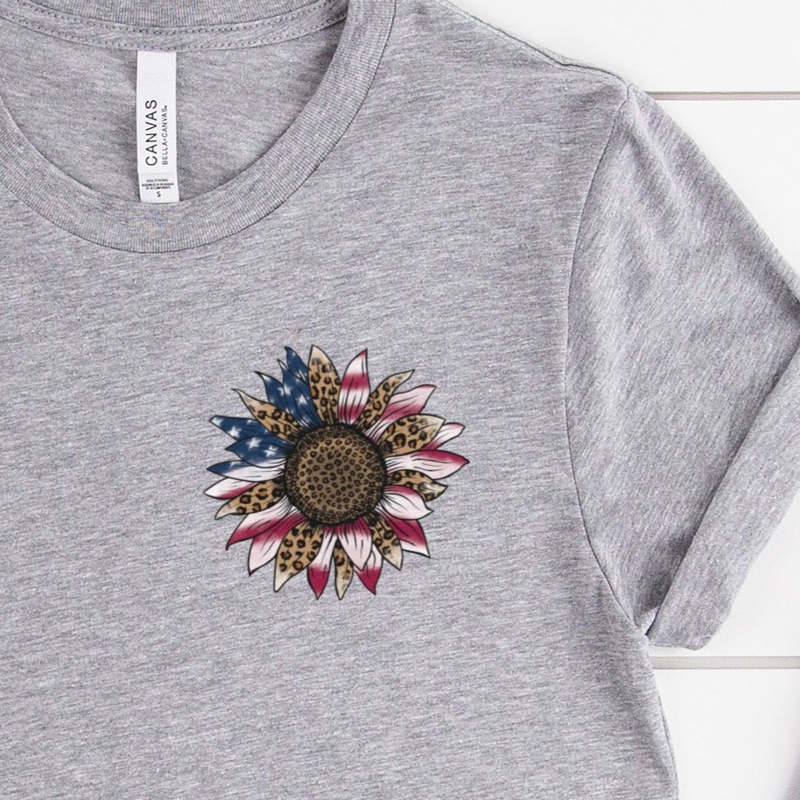 H39 Patriotic Sunflower - Screen Print Transfer – Krafty Korner Supplies