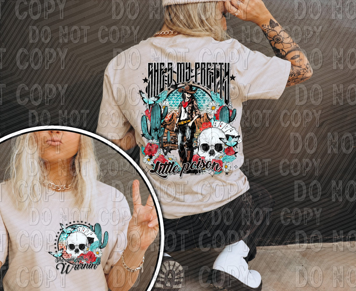 Pretty Little Poison - DTF Transfer – Krafty Korner Supplies