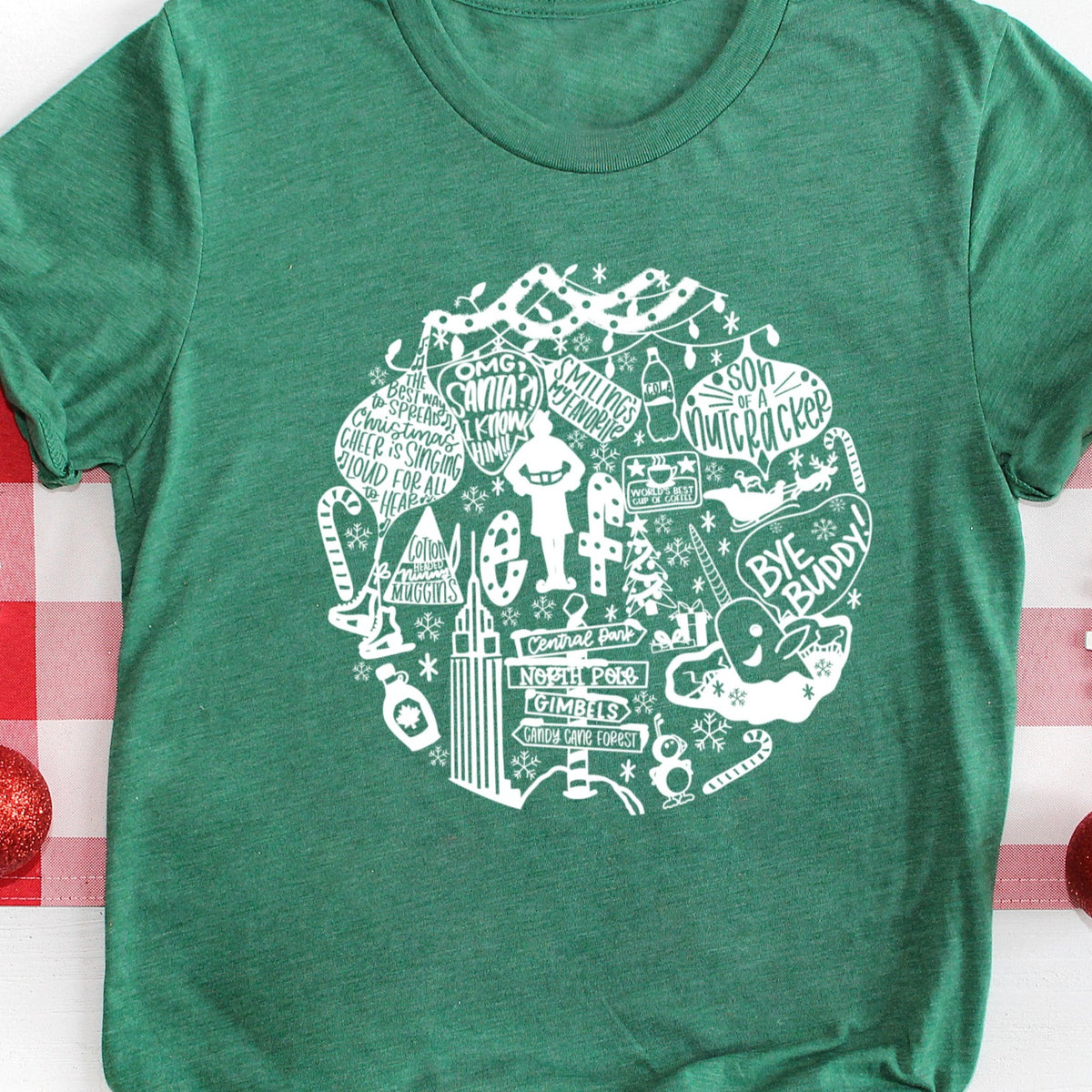 Elf Collage - Screen Print Transfer – Krafty Korner Supplies