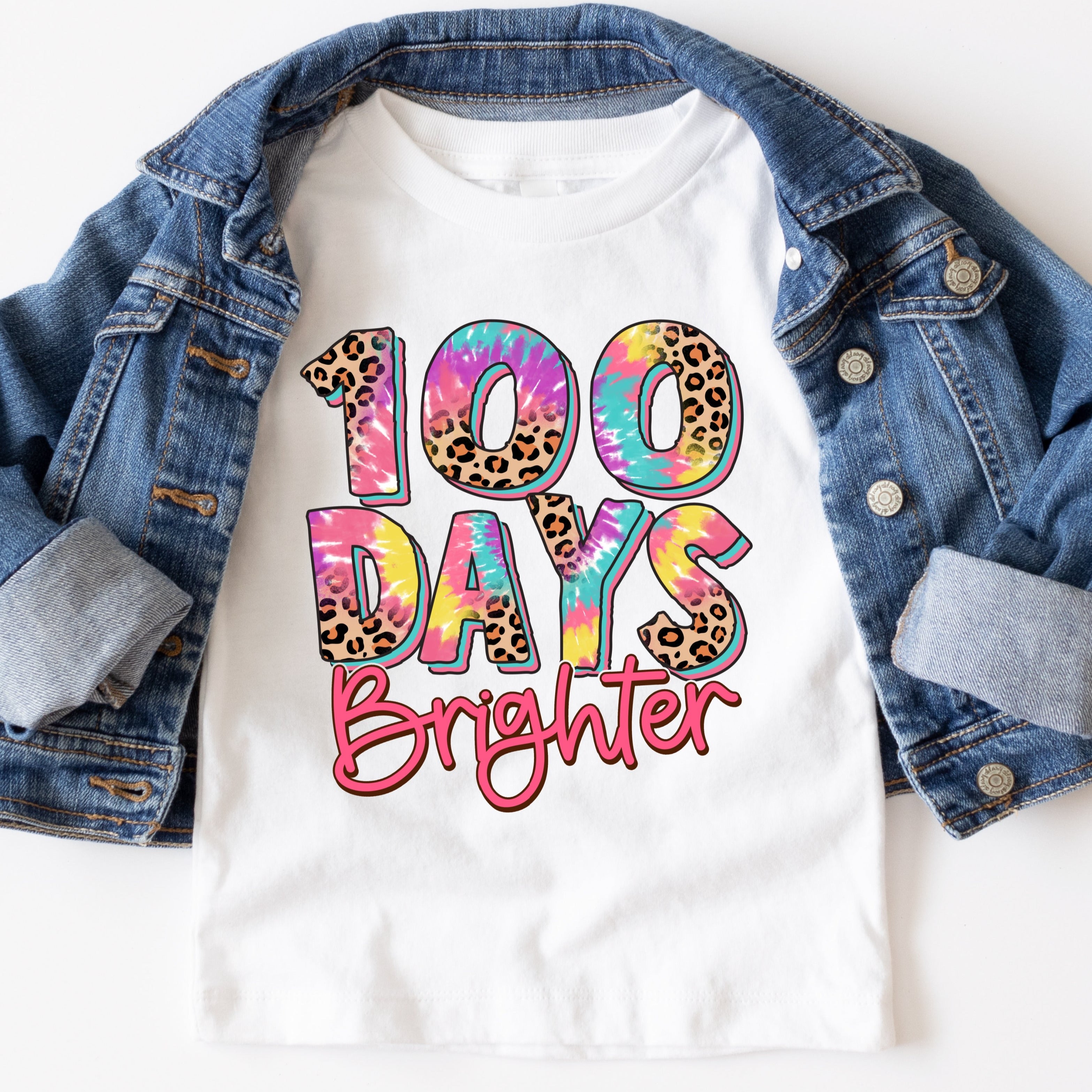100 Days Brighter - DTF – Krafty Korner Supplies