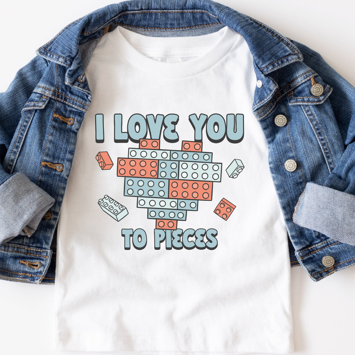 I Love You To Pieces - DTF – Krafty Korner Supplies